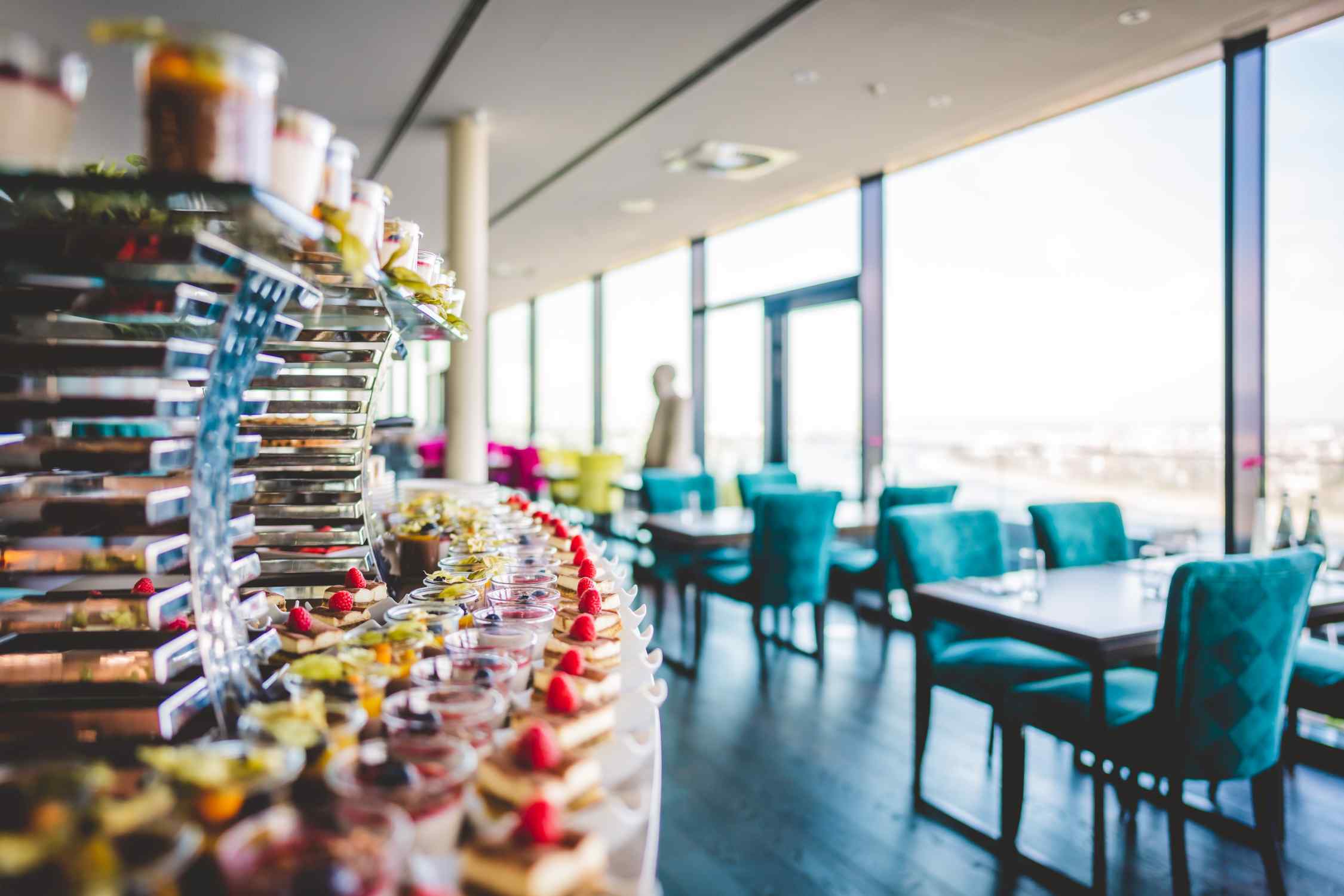 Galerie Brunch Bonn auf der 17. Etage mit Ausblick